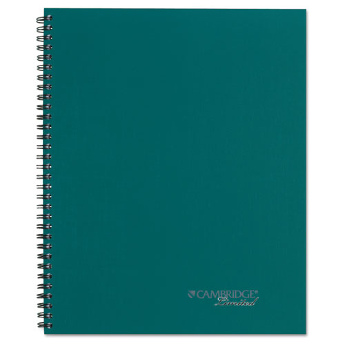 Cambridge® Side Bound Guided Business Notebook, 9 1/2 x 7 1/4, Teal, 80 ... Cambridge® Side Bound Guided Business Notebook, 9 1/2 x 7 1/4, Teal, 80 ...
