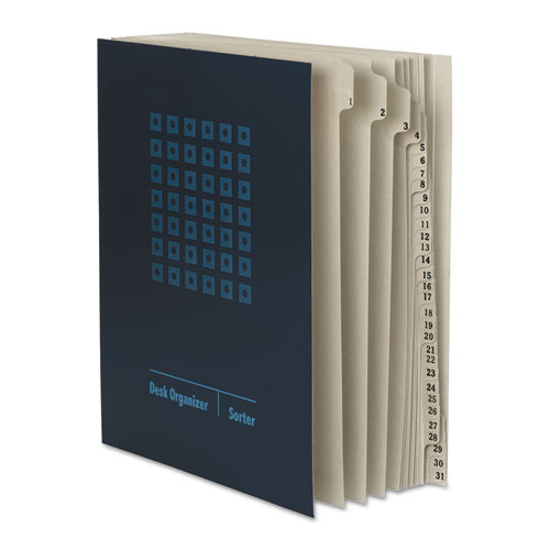 Smead® Expandable Indexed Sorter, Top Tab, Letter Size, Index 1-31 ...