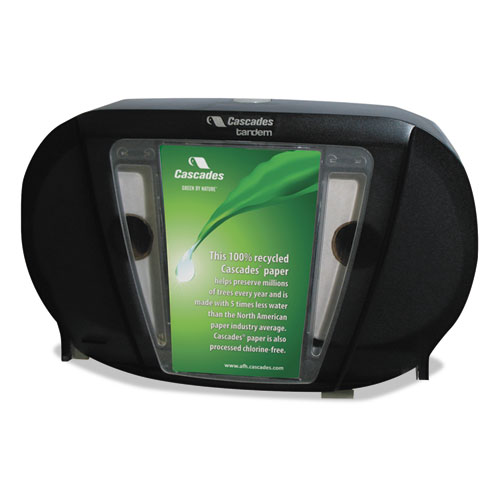 Cascades PRO Tandem High Capacity Bath Tissue Dispenser, 10.9 x 5.4 x 7 ...