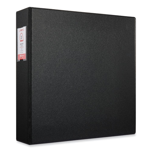 Deluxe Non-View D-Ring Binder with Label Holder, 3 Rings, 2" Capacity ...