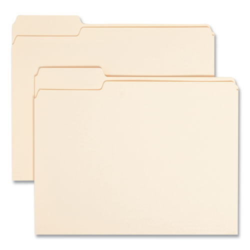 Manila File Folders, 1/3-Cut Tabs: Left Position, Letter Size, 0.75 ...