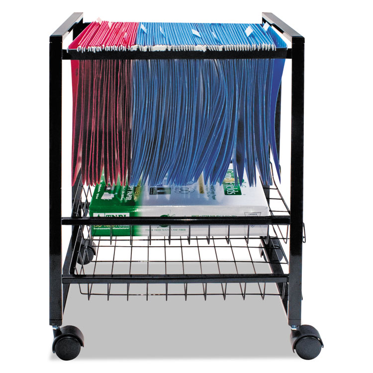 AVT34075 | Advantus 34075 Mobile File Cart w/Sliding Baskets, 12.88w x ... AVT34075 | Advantus 34075 Mobile File Cart w/Sliding Baskets, 12.88w x ...