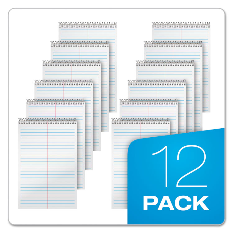 TOP25774 | Ampad® 25-774 Steno Pads, Gregg Rule, Tan Cover, 80 White 6 ...