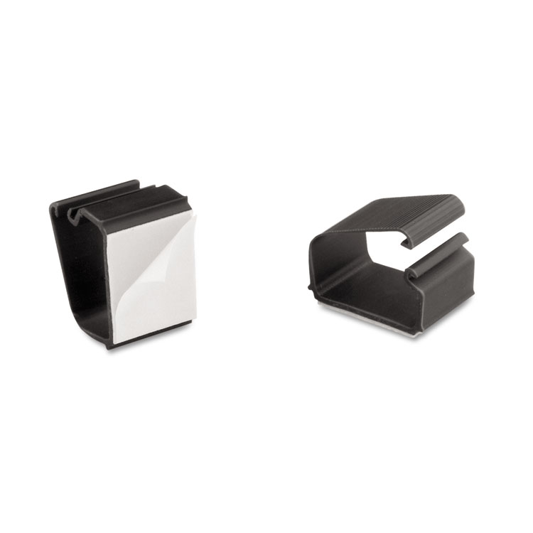 MAS00204 | Cord Away® 00204 Self-Adhesive Wire Clips, Black, 6/Pack ...