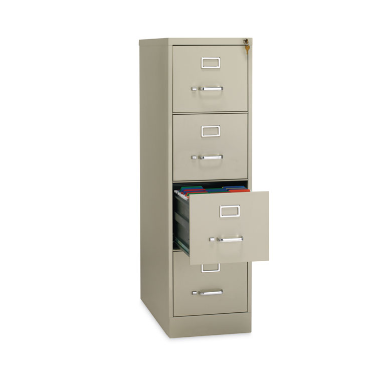 HID14028 | Hirsh Industries® 14028 Vertical Letter File Cabinet, 4 ...