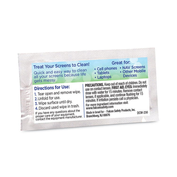 FALDMHJ | Dust-Off® DMHJ Touch Screen Wipes, 5 x 6, Citrus, 200 ...